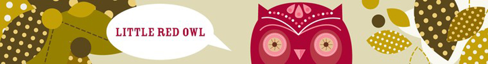 iheartprintsandpatterns: I ♥ Etsy - Little Red Owl