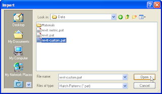 Just Revit: Adding a new FILL PATTERN file to your Fill Patterns in Revit.