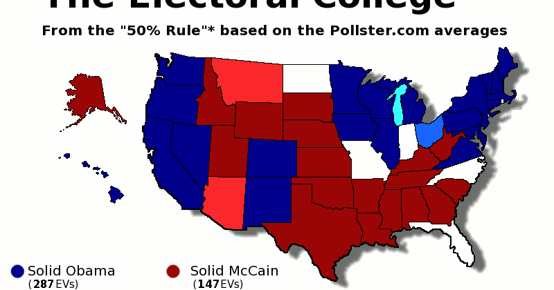 Frontloading HQ: Final Update: The Electoral College from a Different Angle
