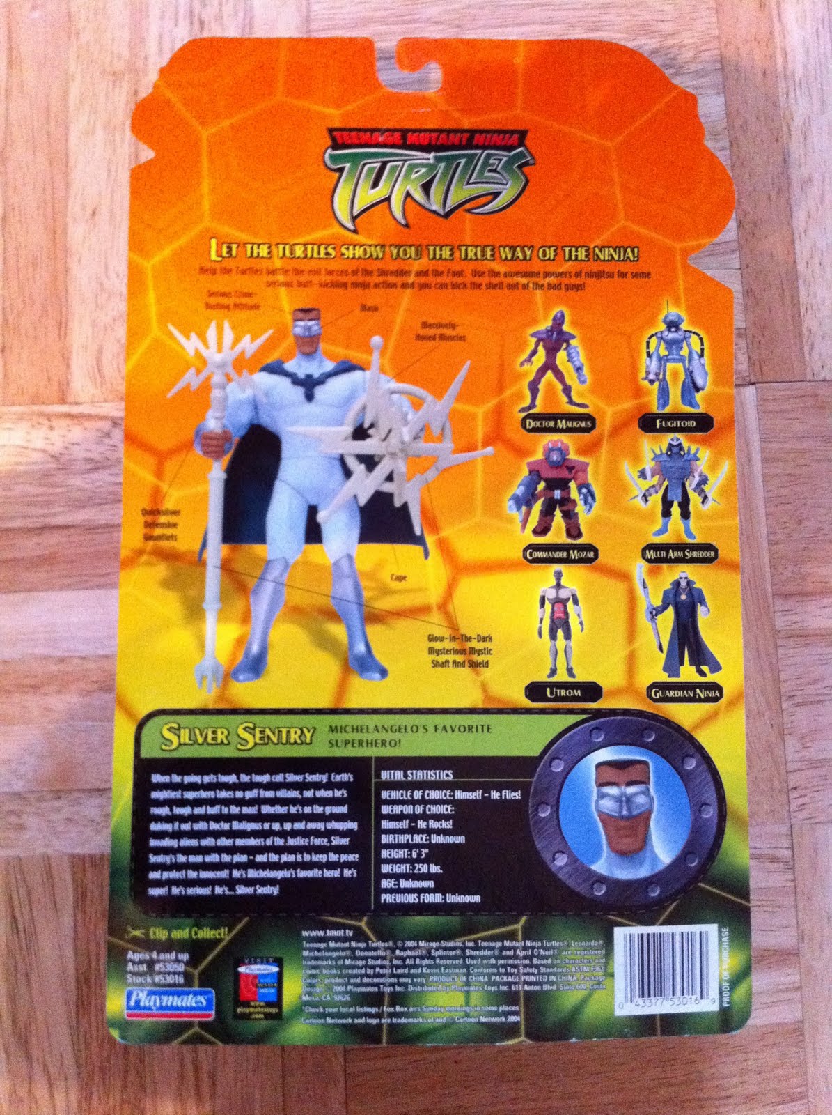 TMNT-Toys: Silver Sentry