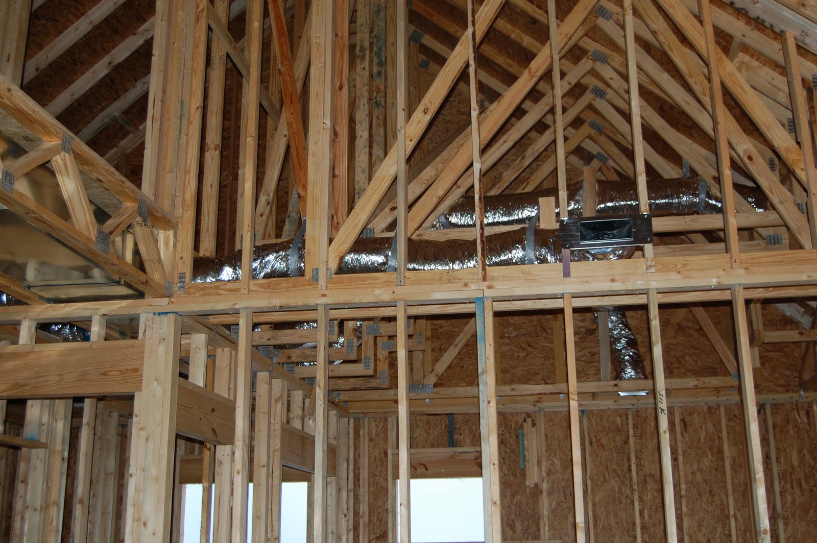 Home Building Project: Duct Work and Plumbing