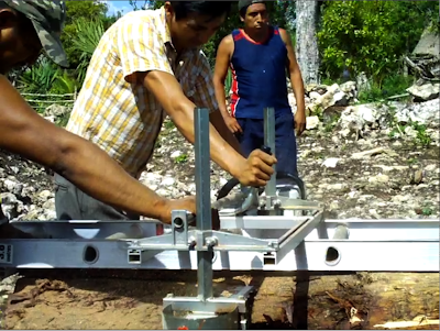 Restoring the Americas: Board Produccion with a Chainsaw Frame