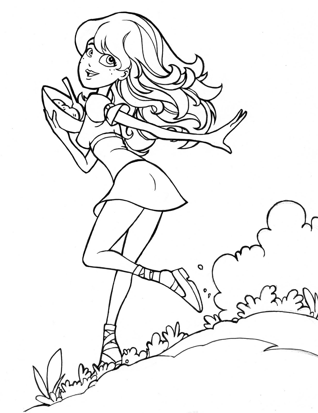 sketches and such: sketchclub: goldilocks