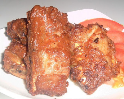 Butcher's Deli: Deep Fried Pork Ribs with Prawn Paste
