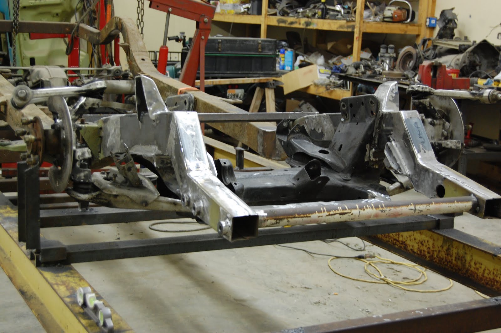 57 Chevy Rat Rod "Black Widow" Project