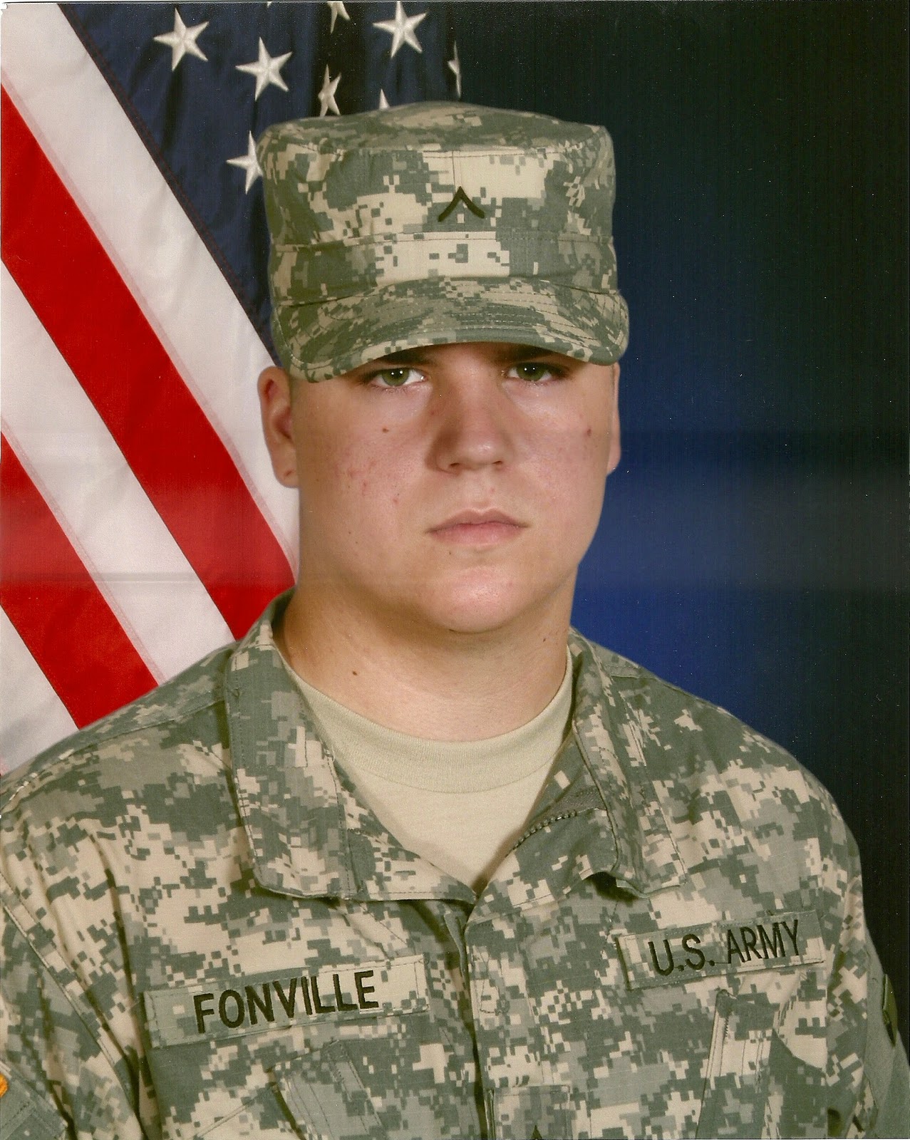 PV2 Thomas Fonville -Basic Training FT. Benning GA.