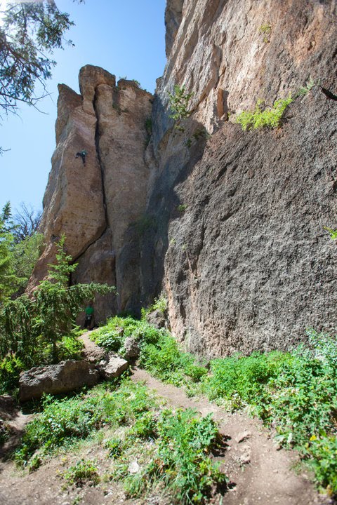 Rock Climbing Routes: Climbing in Ten Sleep Canyon, Wyoming