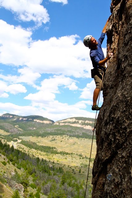 Rock Climbing Routes: Climbing in Ten Sleep Canyon, Wyoming