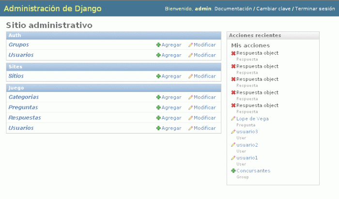 Programacion Web: Tutorial Django