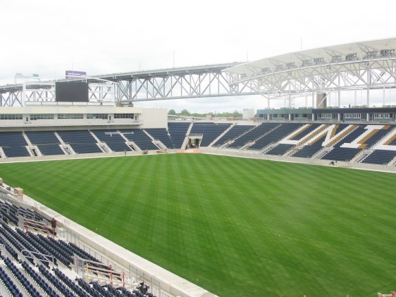 The Empty Stadium: New Philadelphia-area MLS Stadium almost ready