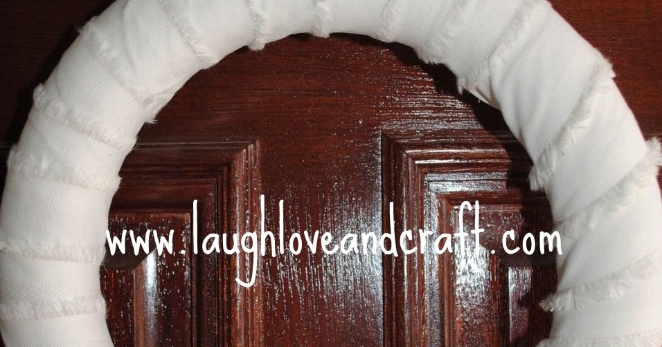 Laugh, Love, and Craft: How to Make This EASY Wreath!
