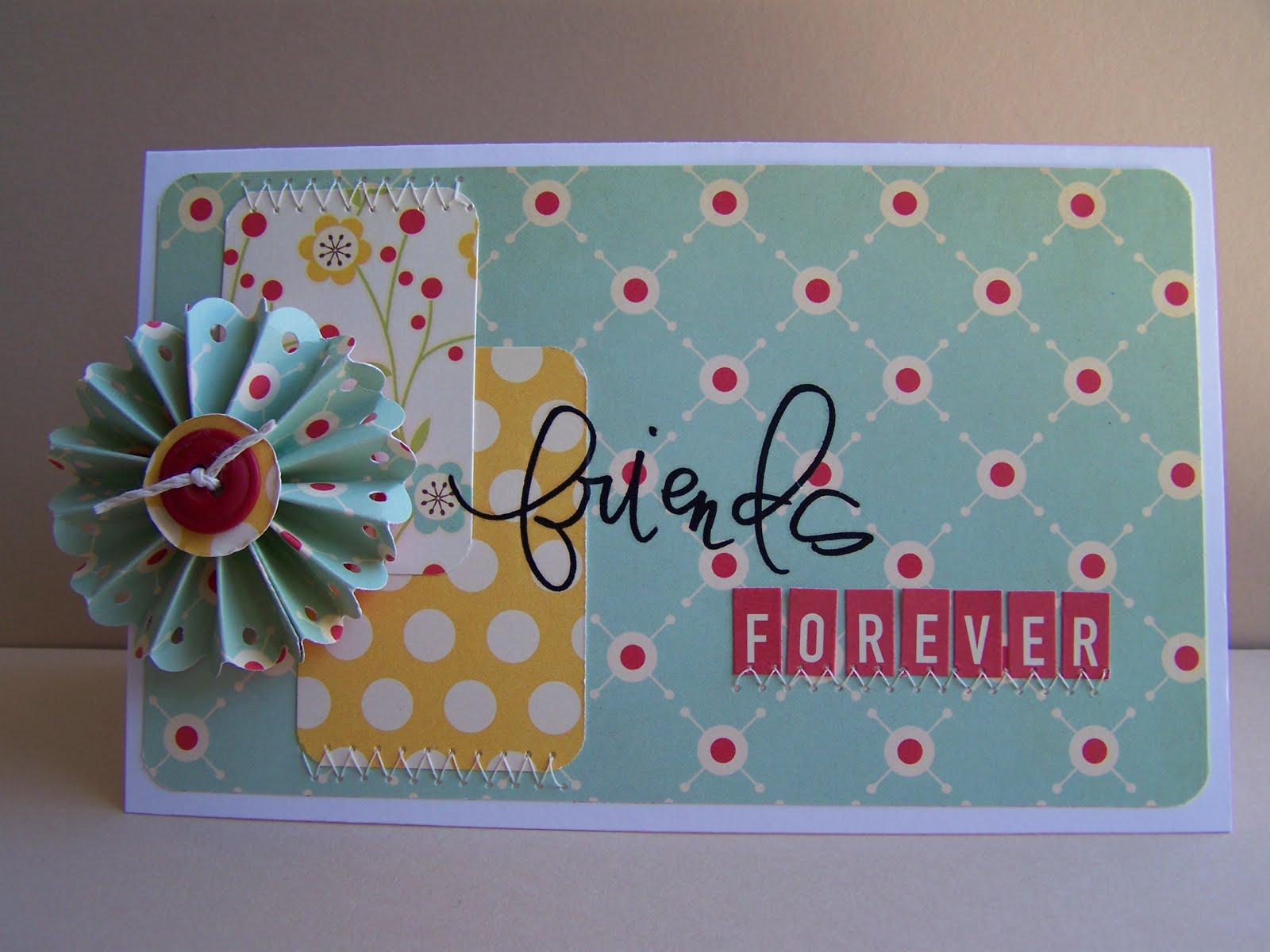 Paper, Scissors, and Glue - Oh My!: Card for Cosmo Cricket Sketch