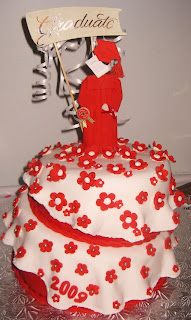 Hey Cupcake: Strawberry Shortcake Graduation Cake