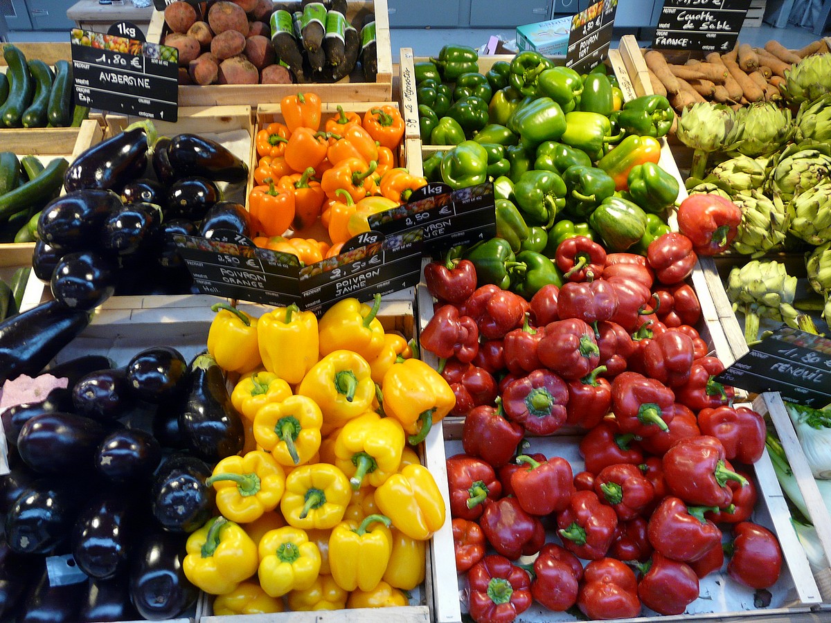 Montreur d'images: Couleurs de légumes