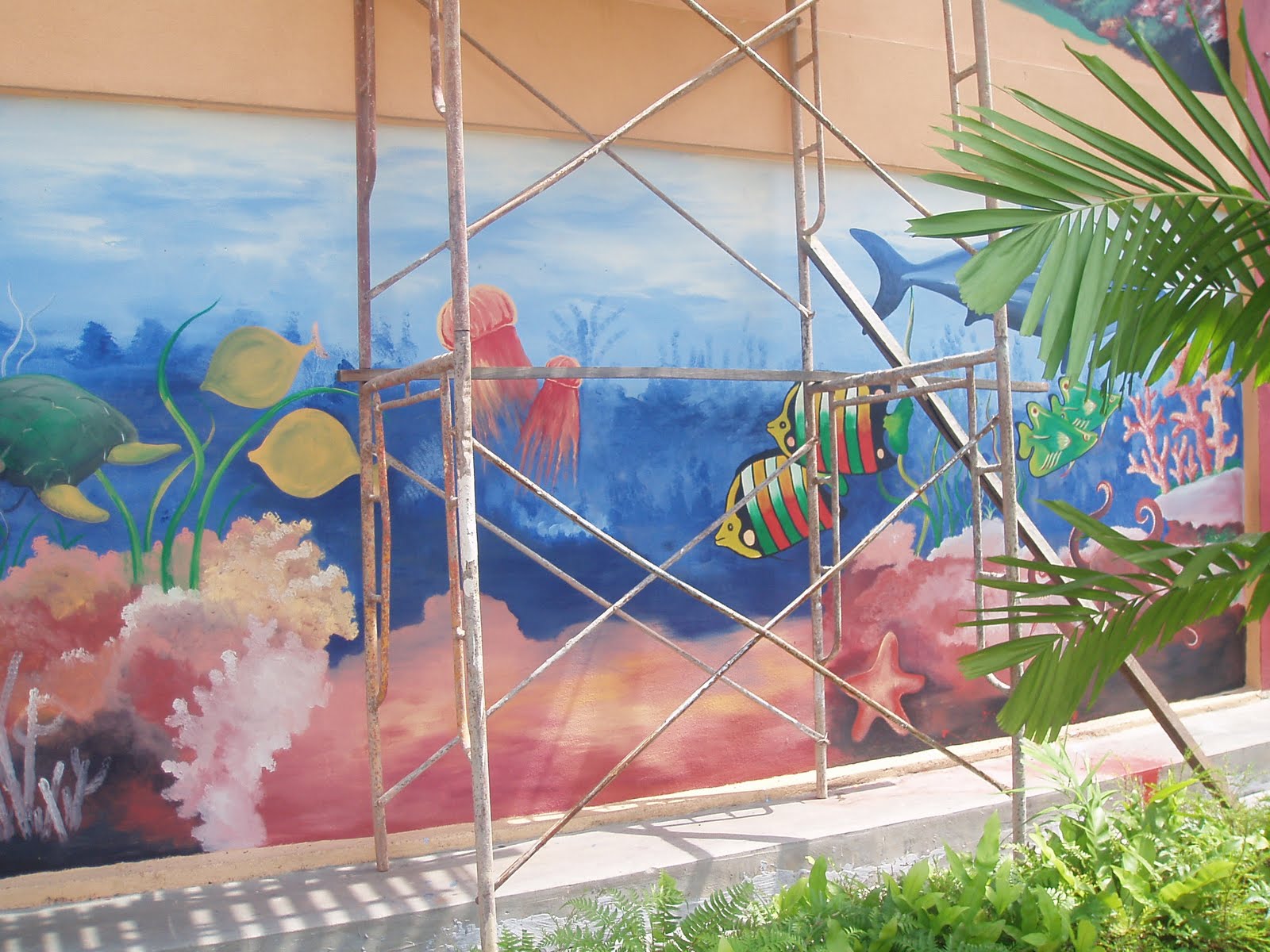 Pelukis Mural Shah Alam: Dasar Laut