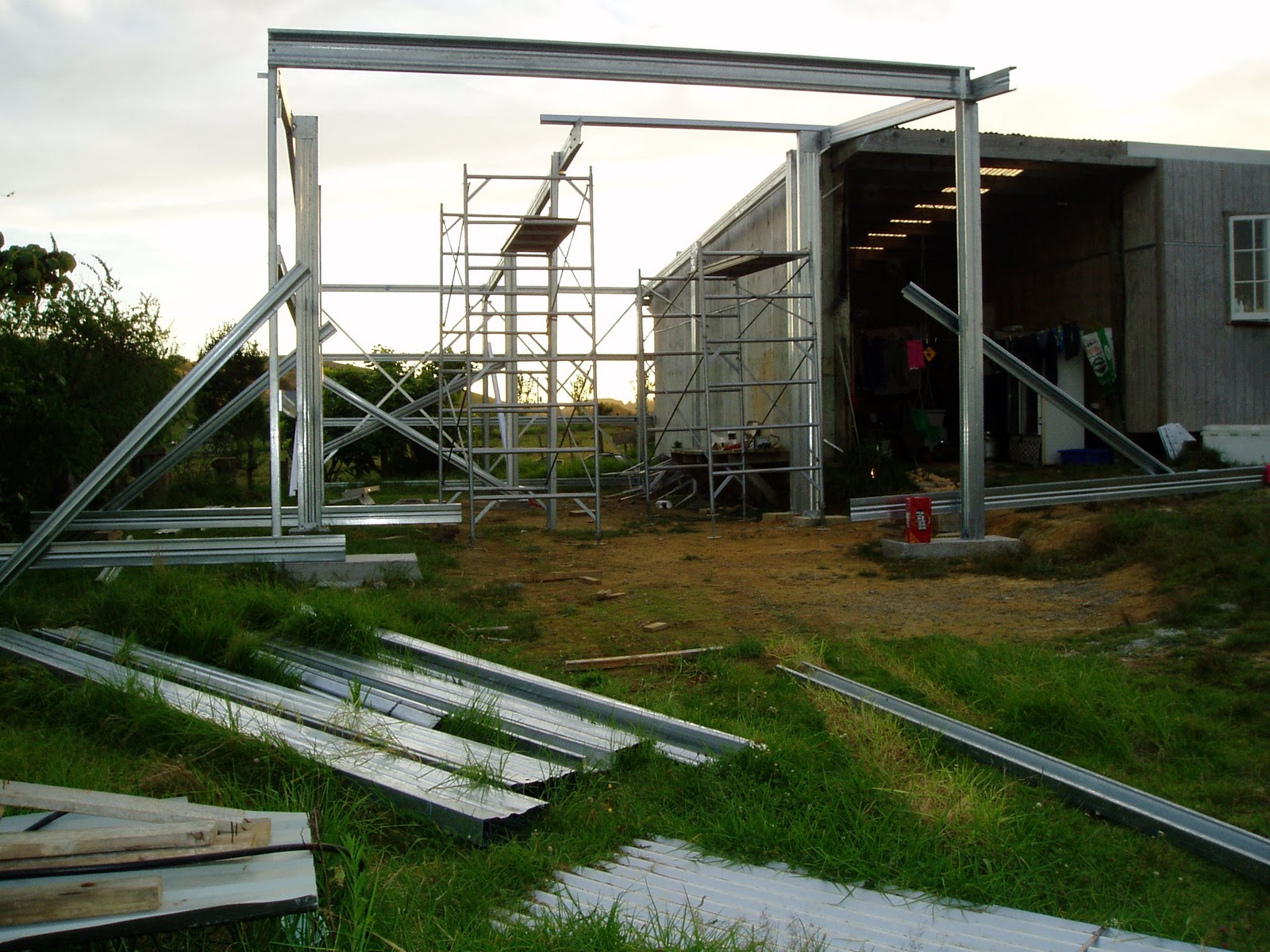 Waiting shed plan ~ Section sheds