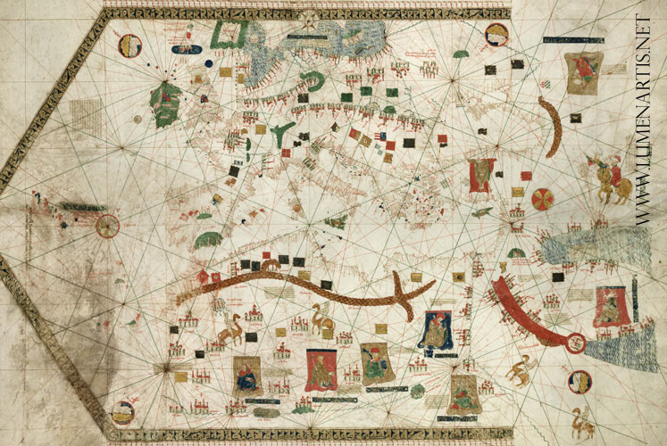 Hackney Map: Portolan Chart