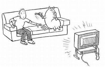 Selfish Pigs by Andy Riley - My Cartoon