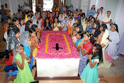 Tomb of St. Alphonsa - Novena Prayer to AlphonsAmma ( Blessed Alphonsa )