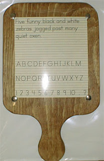 Ye Olde Colonial Blog:: What is a hornbook?