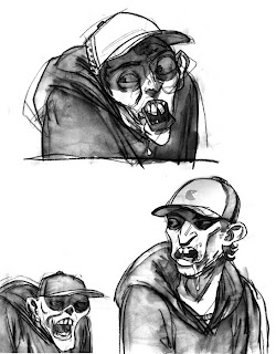 Ben Jelter Art: Rabid Man