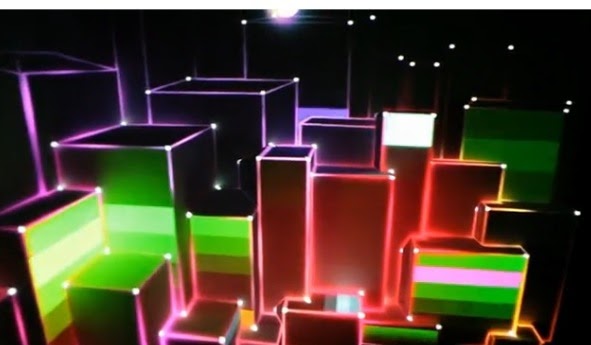 nevertheless: Cool 3D light projection video mapping experience
