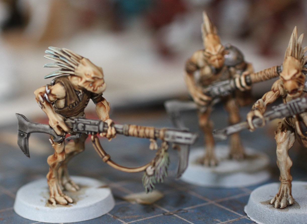 40k Hobby Blog: Chaos & Kroot: Painting for Fun