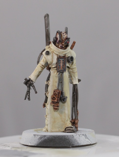 40k Hobby Blog: Titan Crew, Imperial Advisors, and Inquisitional Servitor