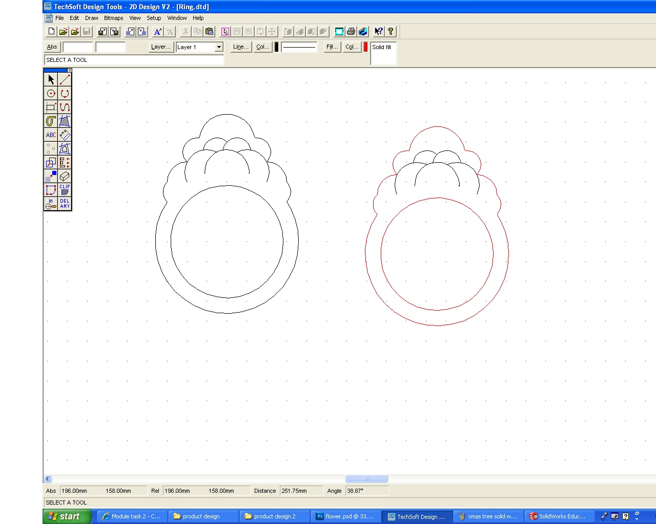 Module task 2 - CAD: 2D Design