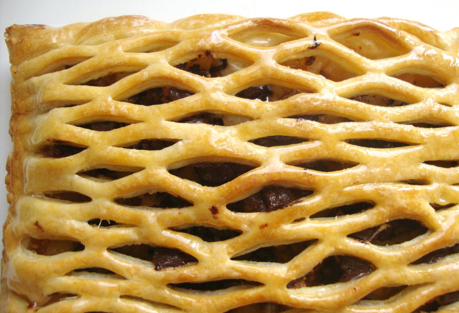 PAN DE LATA: ENREJADOS DE PERA Y CHOCOLATE