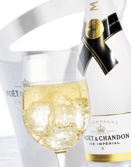 Moët & Chandon lanzó Ice Impérial, para tomar con hielo