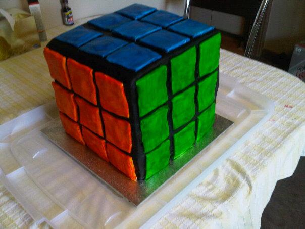 My Life is a 5-by-5 Rubik's Cube: Best Birthday Cake Ever!
