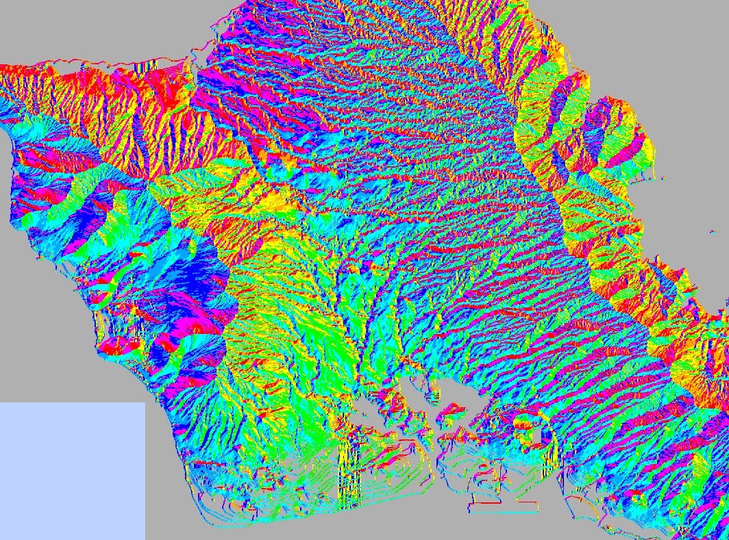 Geography 7: Week 7: Digital Elevation Models Oahu