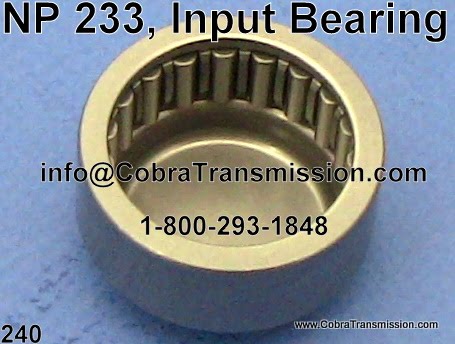 Cobra Transmission Parts 1-800-293-1848: NP-233, NP233 Transfer Case Parts