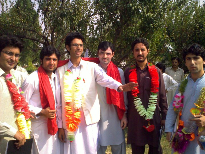 Pukhtoon Students Federation Malakand University: Seniors gave their ...