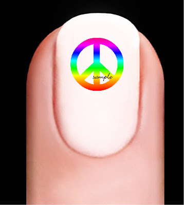 creative nail design: peace nails – creative nail for nails desings