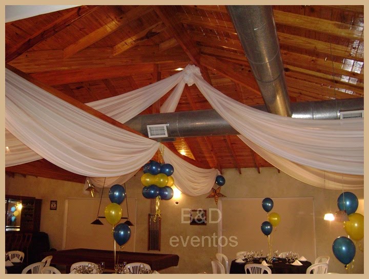 Decoración de techos con telas para eventos - Imagui