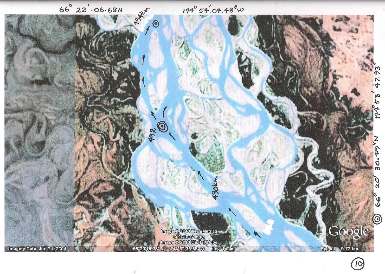 TOM SIMMAT: Maps and Rough water training for Lake Laberge.