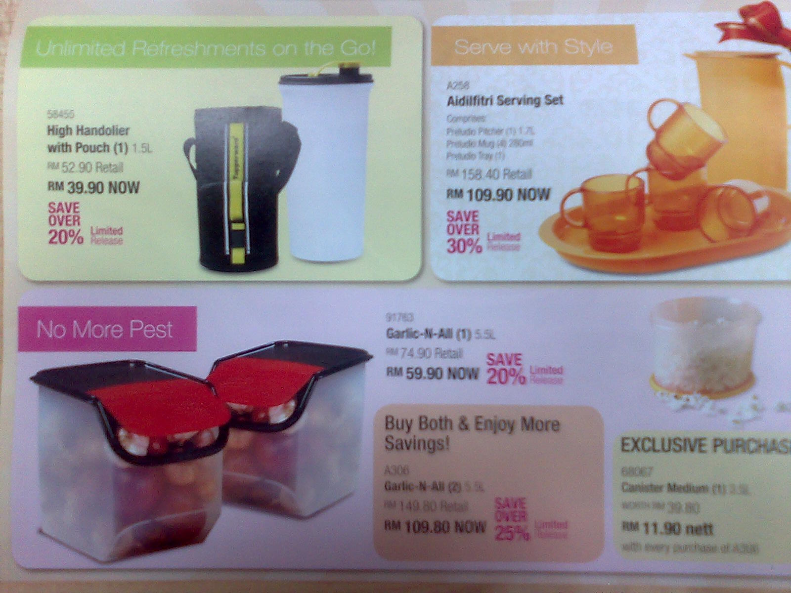 ~Happy Me~: Tupperware Year End Treats 6 - 25 December 2010...
