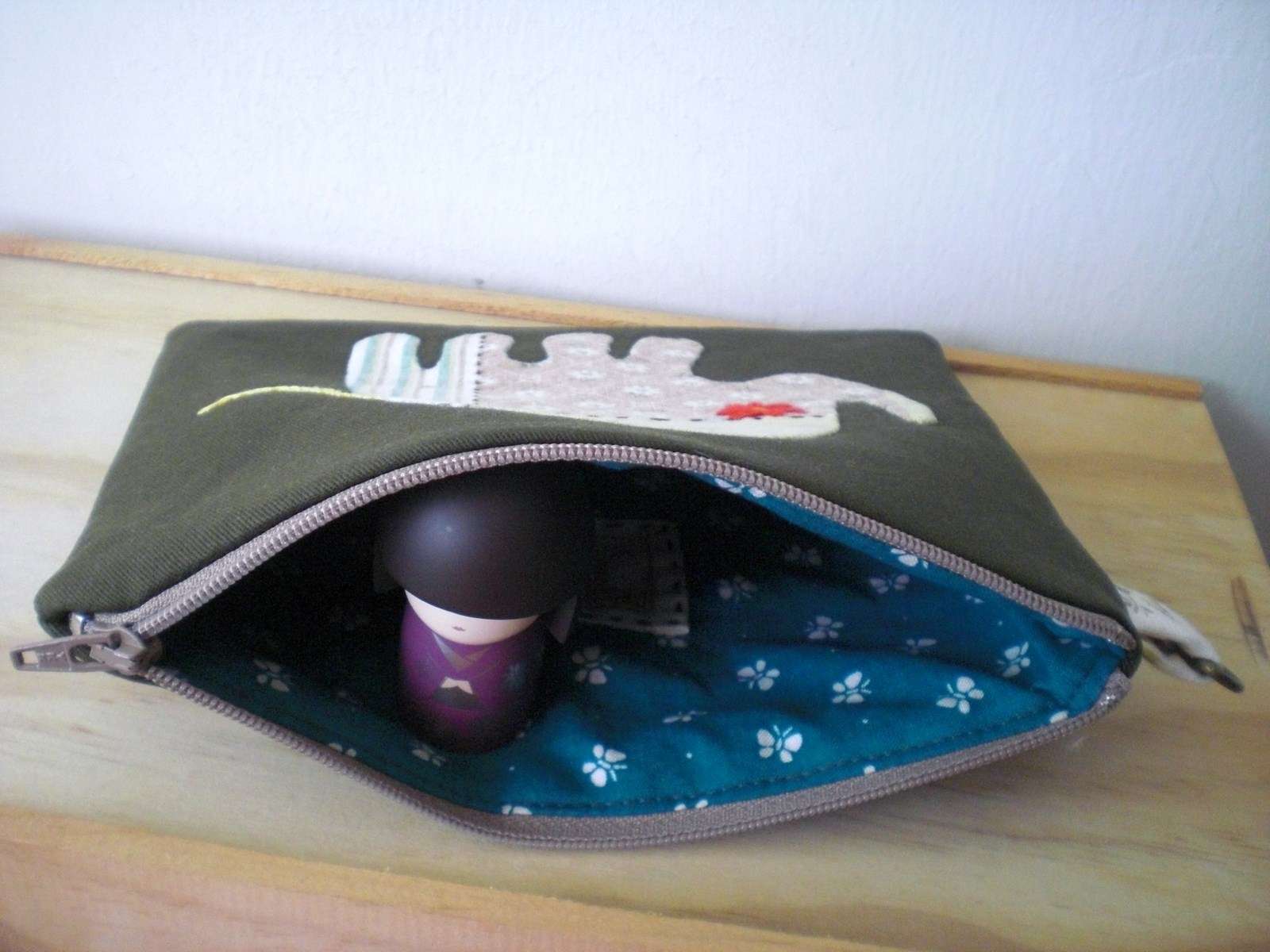 It's Raining Elephant Zippy Pouches | Projects by Jane