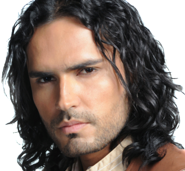 Fabian Rios, Colombian actor & model, b. 1980 | Long hair styles men ...