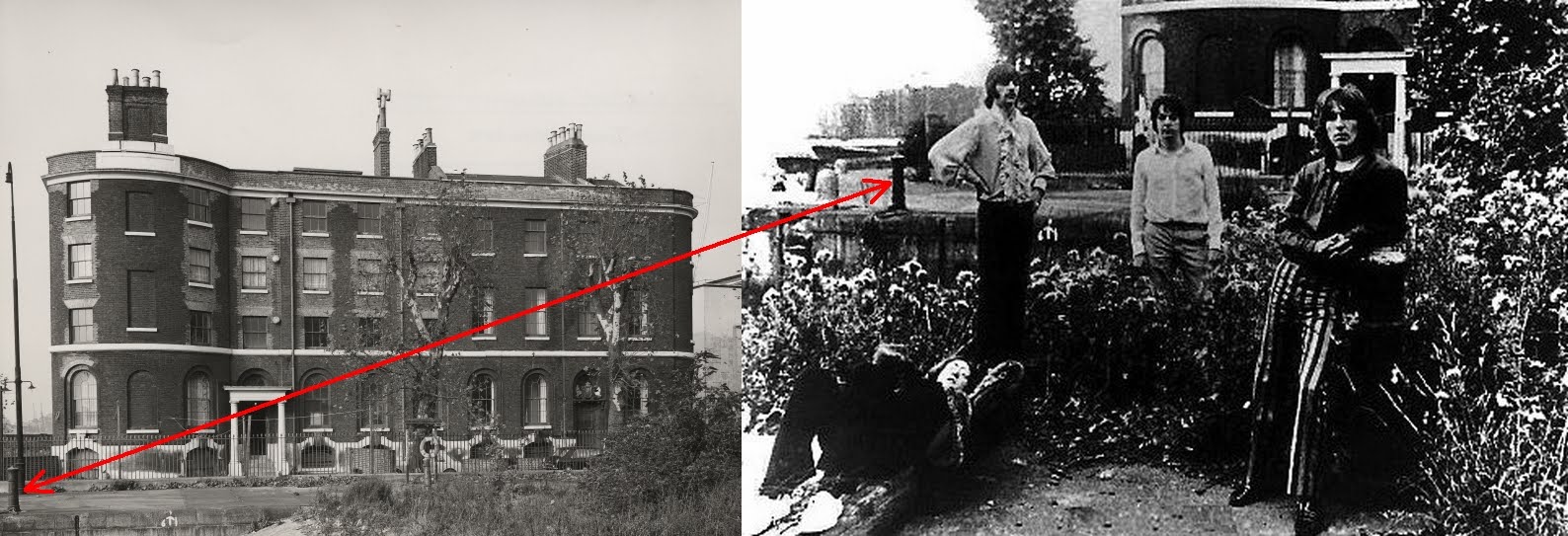 Kenwood: Wapping Pier Head: then & then (& now).