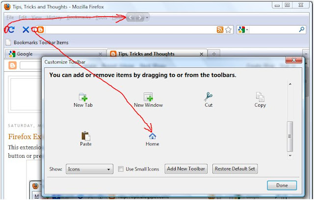 Customize the Firefox Toolbar - Tips, Tricks and Tools