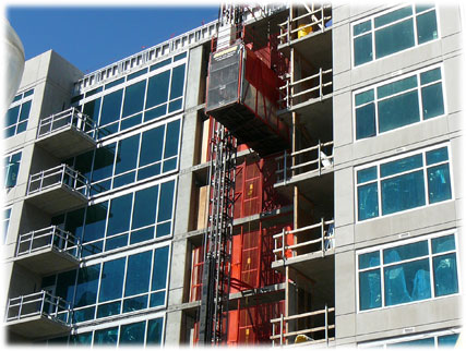 Blip and Clik: This job has its ups and downs. "Which floor?"