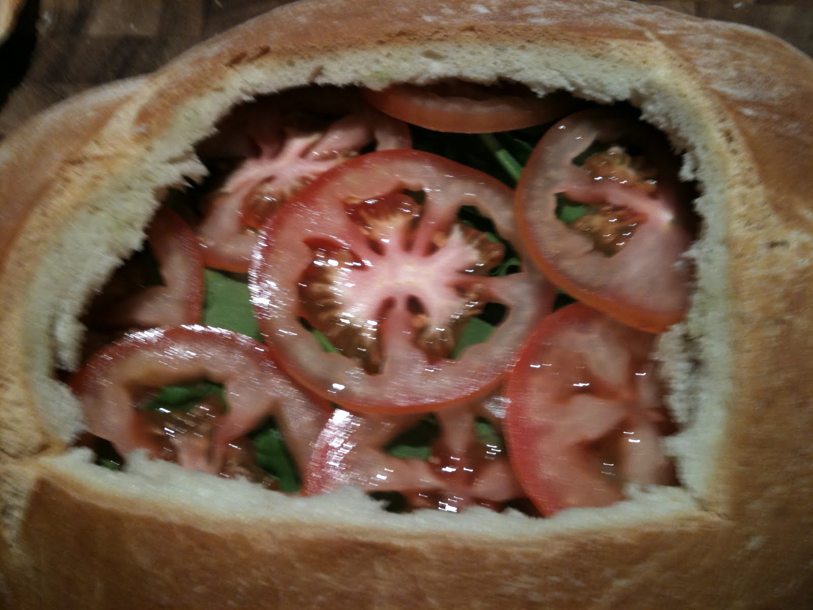 mangiare: stuffed tuscan loaf