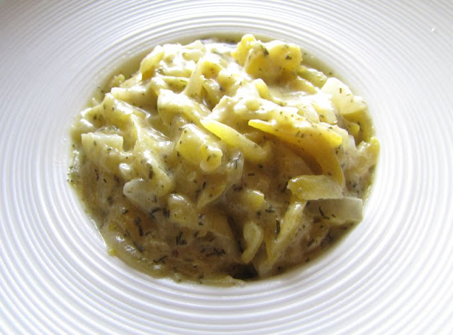 "Anya, ez isteni!...", avagy Gabojsza konyhája: Sárga cukkini főzelék