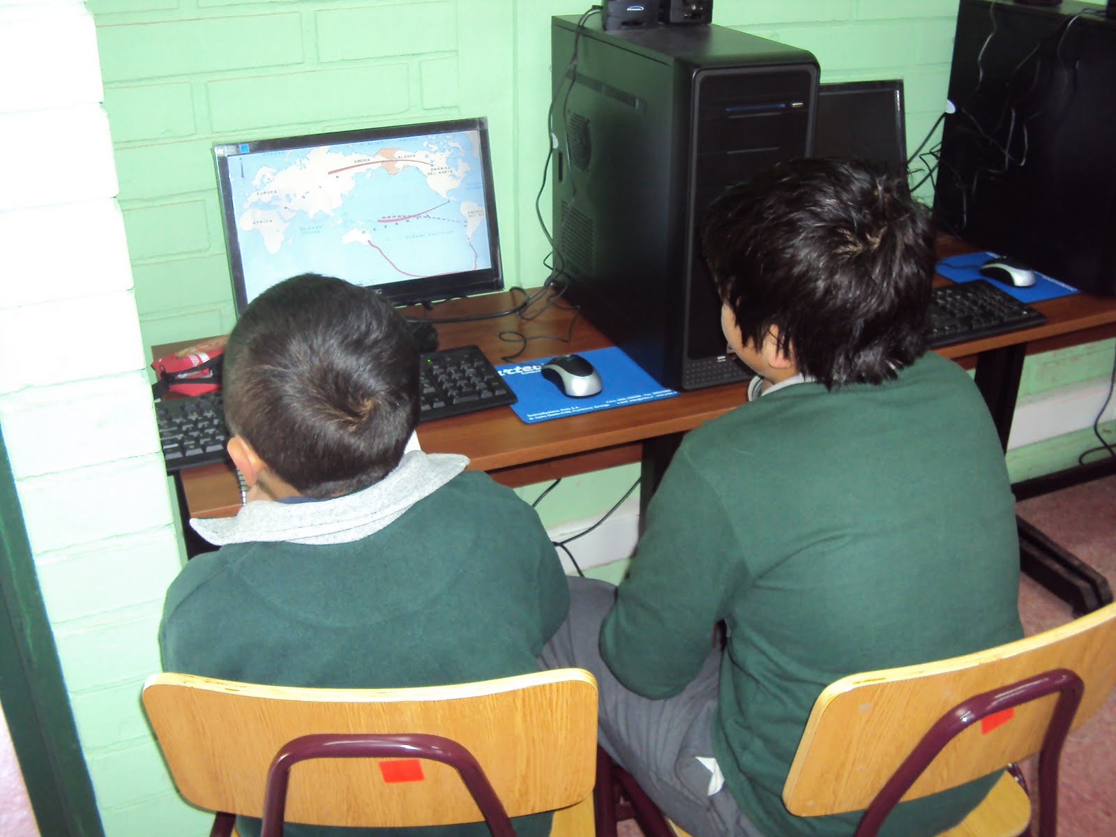 Escuela El Pino Viejo de Lonquén: Nuestro laboratorio de informática