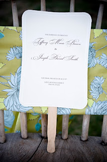 Do It Yourself Weddings: DIY Fans for Your Wedding Day