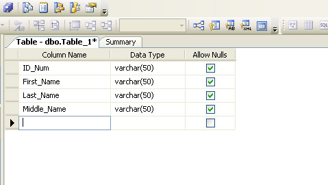 How to Create Table on SQL Server ~ Codes-47