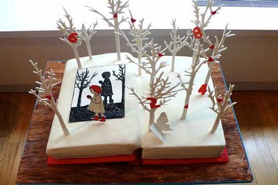 simply read blog: book cake
